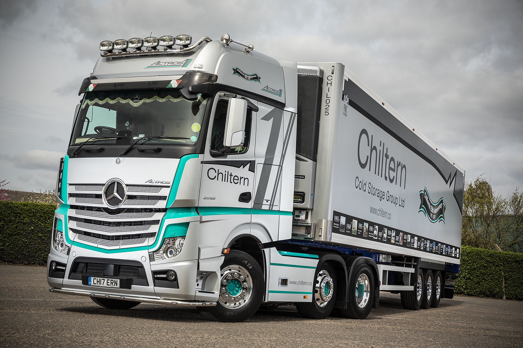 Mercedes-Benz Actros1 for Chiltern Cold Storage | www.truckblog.co.uk